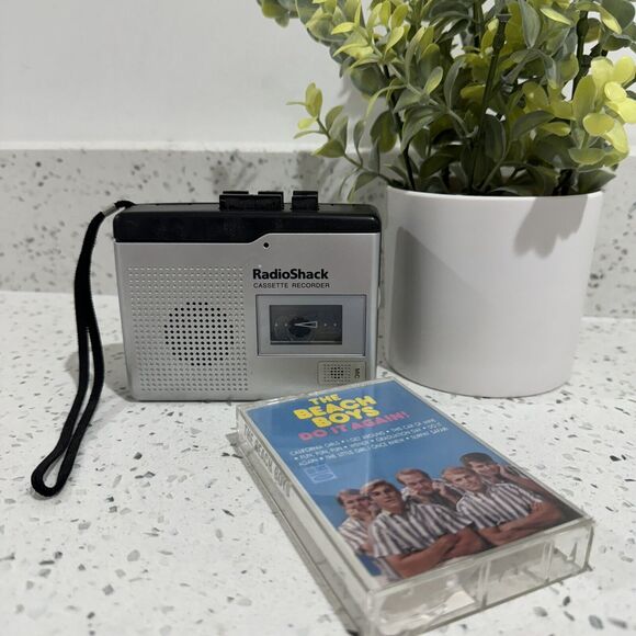 Radio Shack | Portable Audio & Video | Vintage Radio Shack Cassette Recorder Tested And Works ...